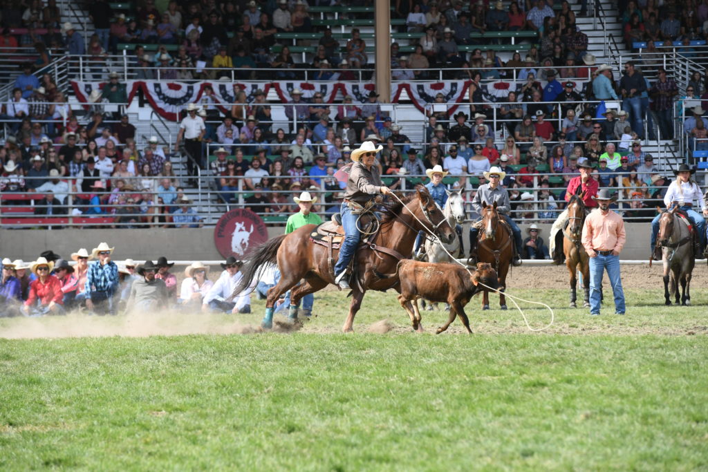 Jacey Fortier Wins Pendleton Breakaway Roping Championship