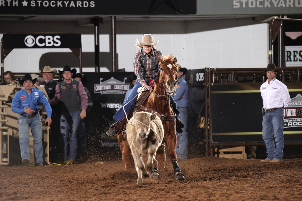 Tacy Kay Webb's Good & Lucky WCRA Cowtown Christmas Round 1